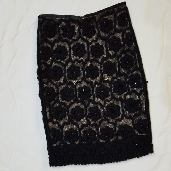 Catherine | Skirts | Nwot Catherine Lace Embroidered Pencil Skirt U2 ...